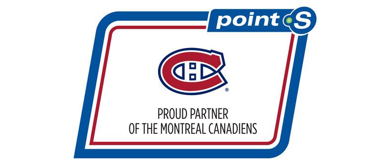 POINT S BECOMES AN OFFICIAL PARTNER OF THE MONTREAL CANADIENS | Point S